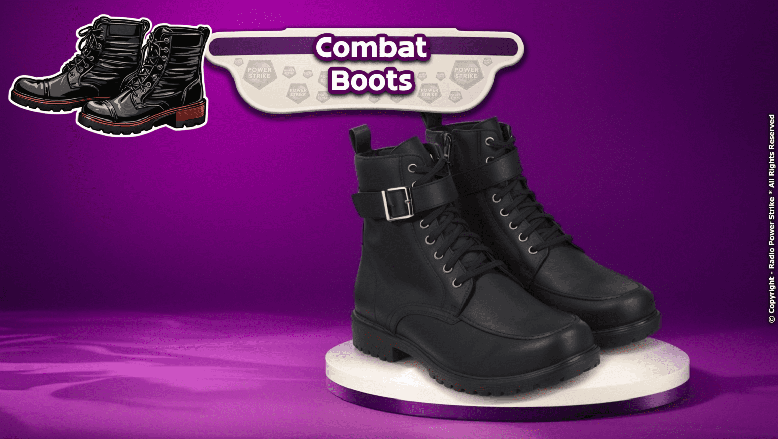 The Edgy Combat Boots: A Comprehensive Guide - Radio Power Strike - The ...