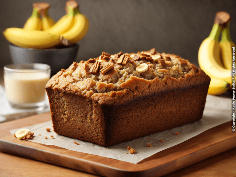 Unforgettable Banana Bread Recipe - Radio Power Strike - The Innovation ...