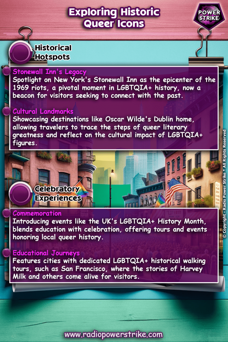 Celebrating Queer Icons: Tourism for History Buffs - Radio Power Strike ...