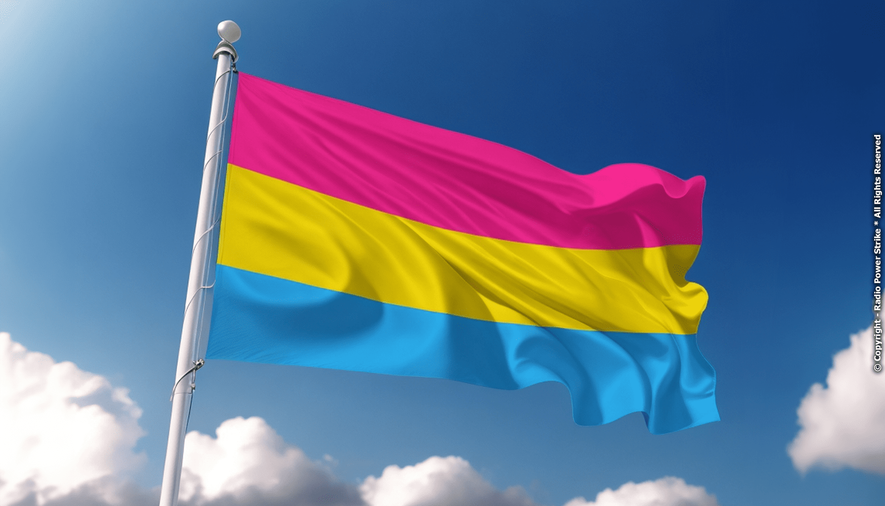 Pansexual Pride Flag - Radio Power Strike - The Innovation of Music!