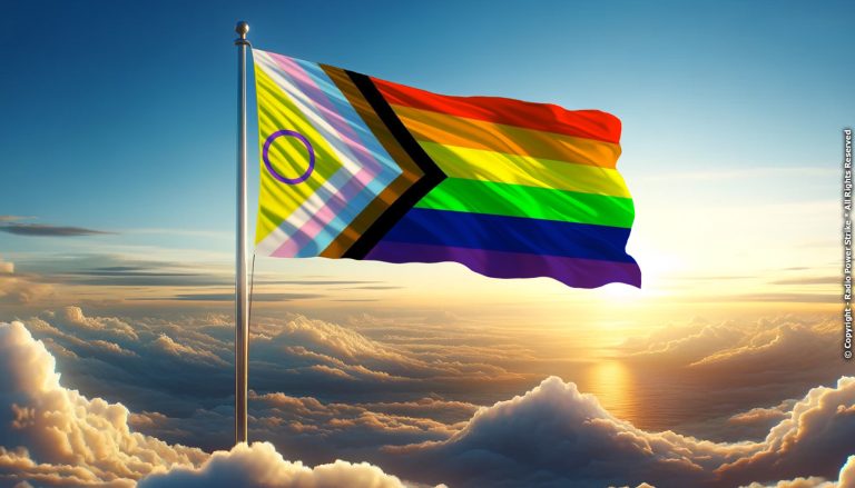 What Do the Colors of the New Pride Flag Mean? - Radio Power Strike ...